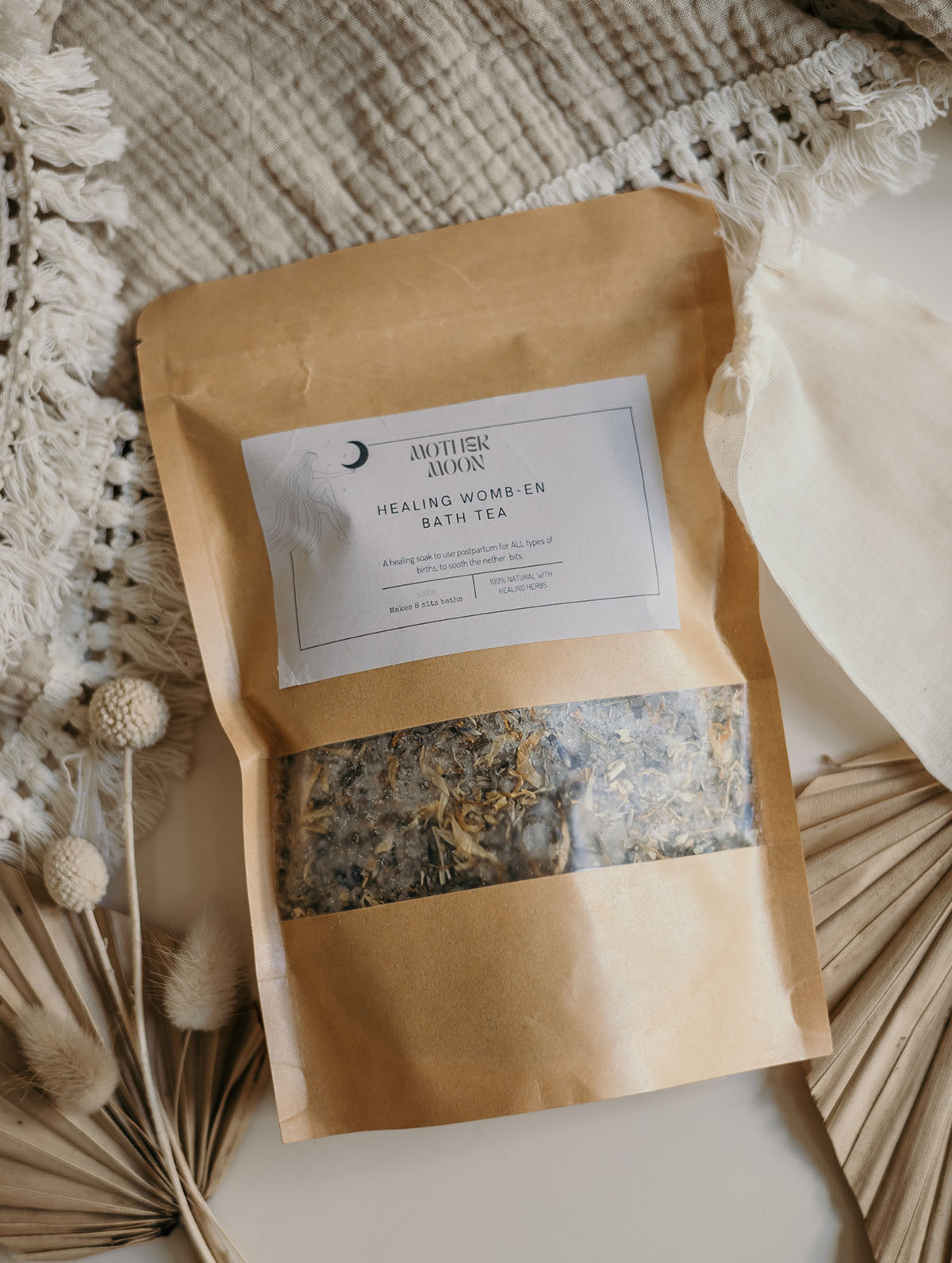 Healing Womb-en Bath Tea – Mother Moon Herbals